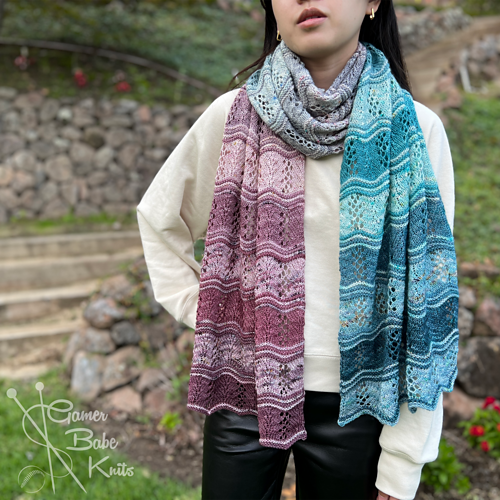 Ravelry: Carolyn Wrap pattern by Yvonne Poon