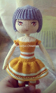 Ravelry: Doll Grace pattern by Gansilyo Creatives By: Grace Conciliado