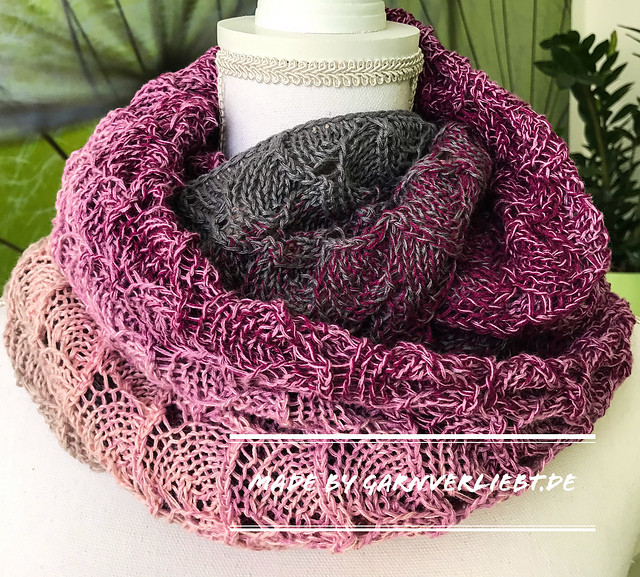 Ravelry: Kuschel Loop `Koi´ pattern by Petra Hübner