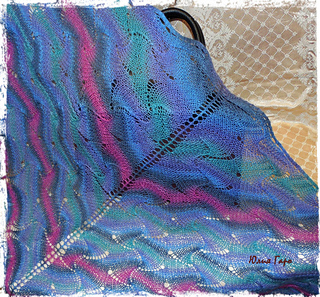 Ravelry: Garoshka's Shawl Crests of Waves