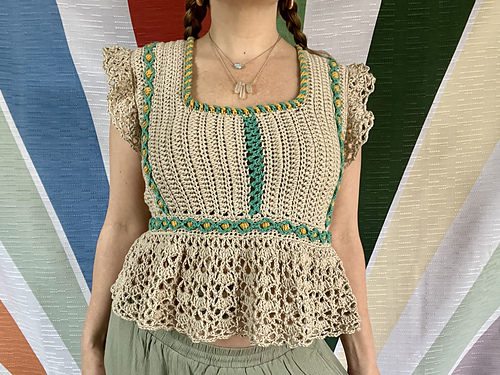 Ravelry: Electro Top pattern by Heidi Nieling