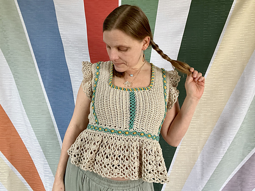 Ravelry: Electro Top pattern by Heidi Nieling