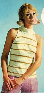 Ravelry: Skinny rib sweater with polo neck pattern by Sirdar