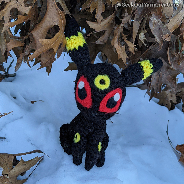 Ravelry: Umbreon Amigurumi pattern by Lindsay Hoffman
