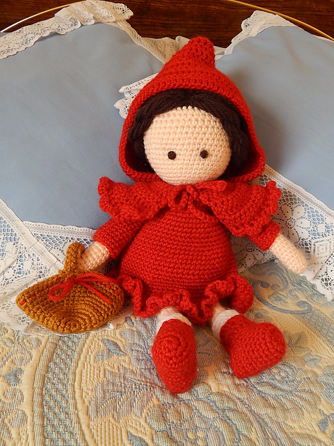 Ravelry: Little Red Riding Hood pattern by Geeks and Yarns