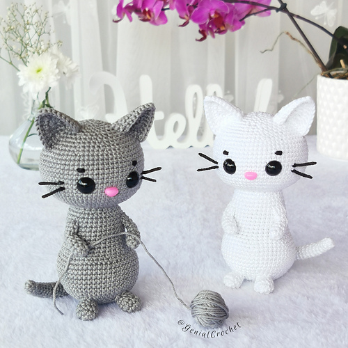 Ravelry: Miau Kitty pattern by Sandra Tsotsoriya