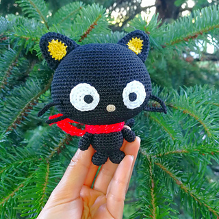 Ravelry: Chococat amigurumi pattern by Sandra Tsotsoriya