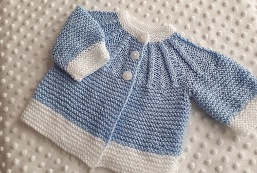 Ravelry: Baby coat - RUPERT MAGNUS pattern by My Little Angel Babyknits