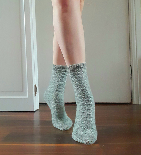 Ravelry: Flock socks pattern by Hanna Gough