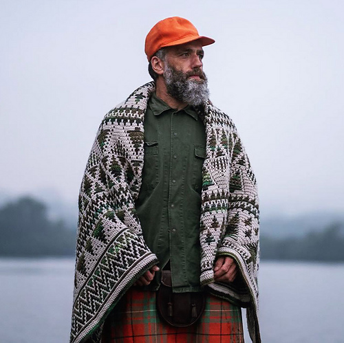 Ravelry: Sholach Mosaic Afghan pattern by Abi McIntyre