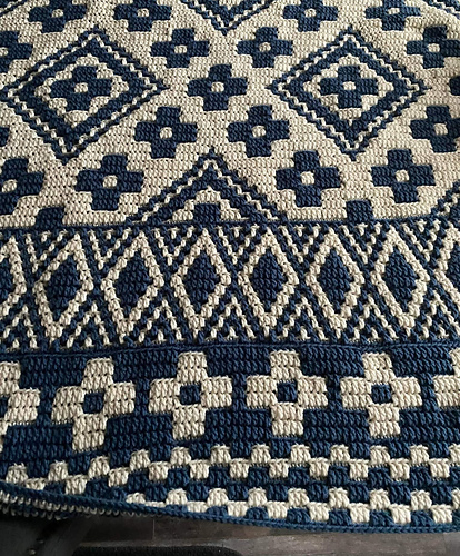 Ravelry: RosieMac Overlay Mosaic Afghan pattern by Abi McIntyre