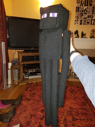 Ravelry: Plushie Minecraft Enderman pattern by Katie Bobbitt