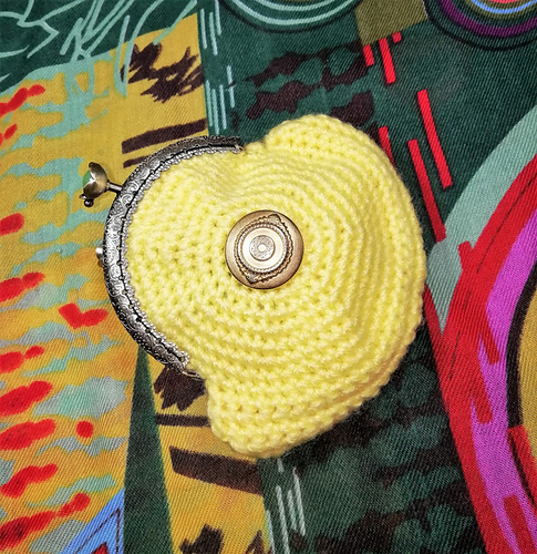 Ravelry: Button Purse pattern by Teenie Crochets