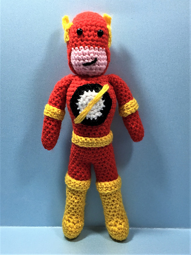 Ravelry: Superhero The Flash pattern by Teenie Crochets
