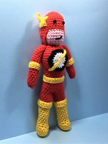 Ravelry: Superhero The Flash pattern by Teenie Crochets