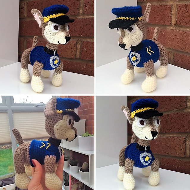 Ravelry: Paw Patrol Chase pattern by Teenie Crochets