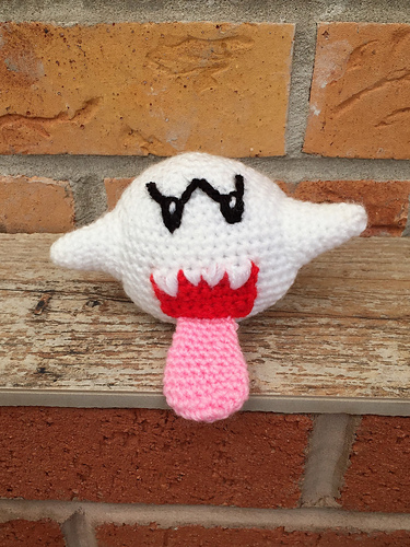 Ravelry: Super Mario BOO pattern by Teenie Crochets