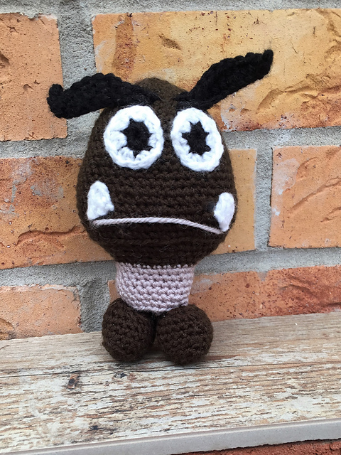 Ravelry: Super Mario Goomba pattern by Teenie Crochets