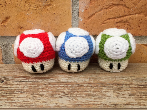 Ravelry: Super Mario Toad pattern by Teenie Crochets