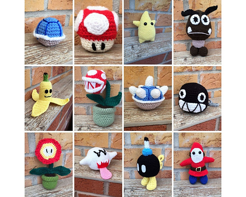 Ravelry: Super Mario Shells pattern by Teenie Crochets