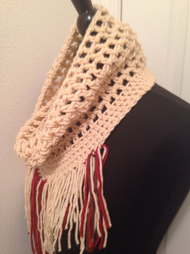 Ravelry: Cowl With Fringe pattern by Carla Davis