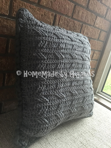Ravelry: Zig Zag Double Sided Pillow pattern by Yarnworx Studio