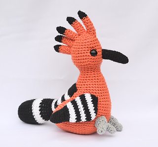 Ravelry: African Hoopoe Bird pattern by Claire Stubbs