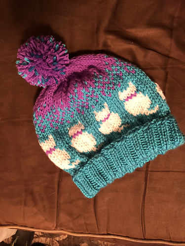 Ravelry: Cat-tastic Hat pattern by Christina Ross