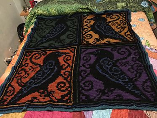 Ravelry: Spirit Raven Chart pattern by Melanie Nordberg