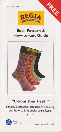 Ravelry: Regia #0207, Sock Pattern & How-To-Knit Guide - patterns
