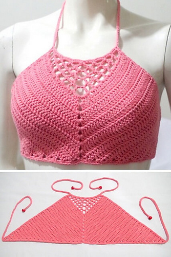 Ravelry Rheema Halter Top Pattern By Girlie D De Los Reyes