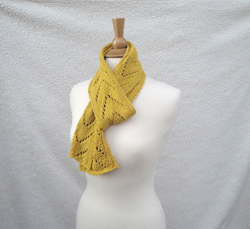 Ravelry: Sunglow Scarf pattern by Emily Johannes
