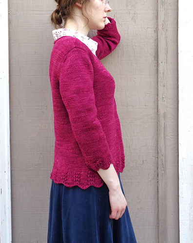 Ravelry: Raspberry Cardigan pattern by Emily Johannes