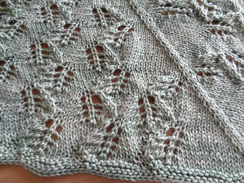 Ravelry: Ivy Leaf Shawl pattern by Emily Johannes