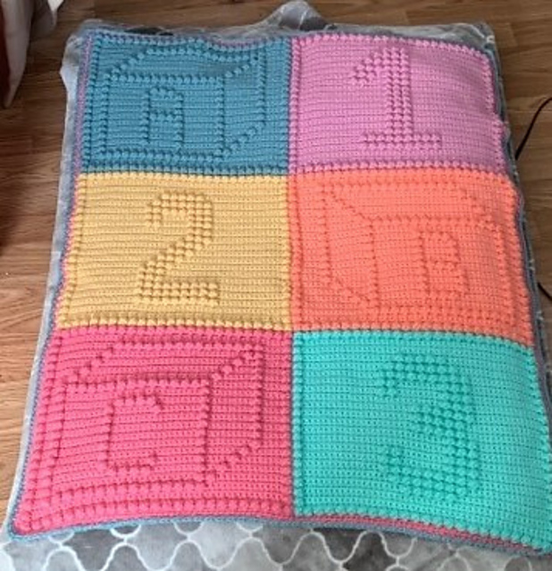 Ravelry: ABC, 123 pattern by Glee Workman