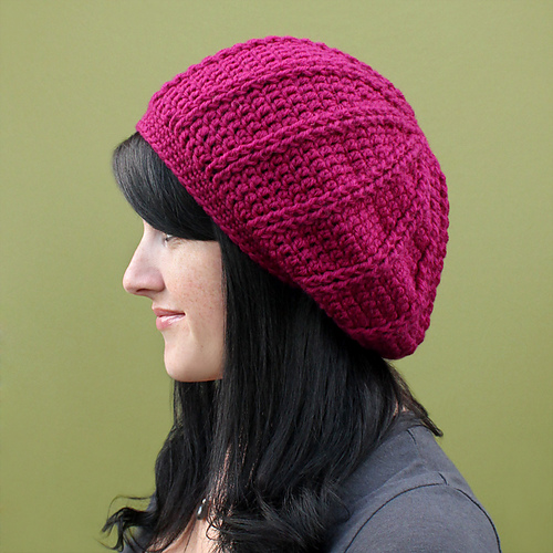 Ravelry: Ferris Wheel Slouchy Hat pattern by Julie King