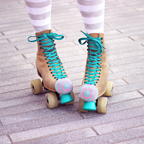 Ravelry: Roller Skate Toe Guards pattern by Julie King