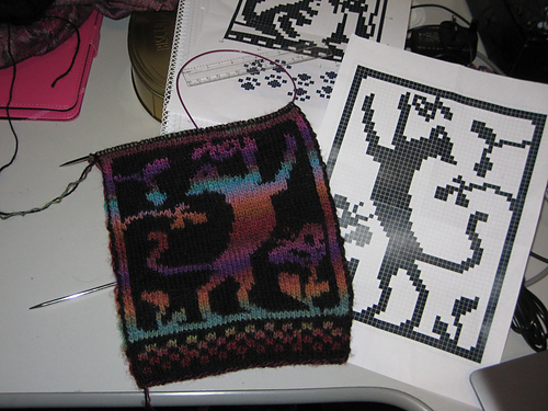 Ravelry: Standing Cat Chart pattern by Melanie Nordberg