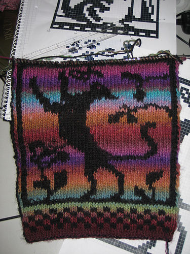 Ravelry: Standing Cat Chart pattern by Melanie Nordberg