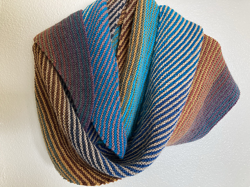 Ravelry: Double Gradient Boomerang Shawl pattern by Yay For Yarn Patterns