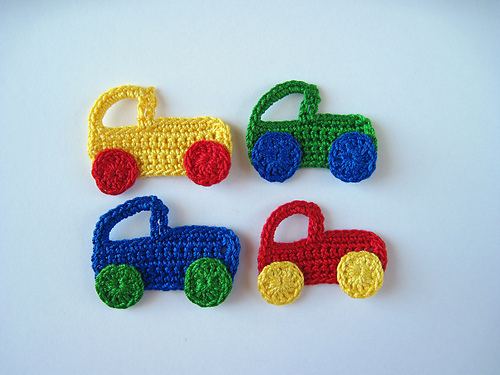 Ravelry: Car and Truck Applique pattern by GoldenLucyCrafts