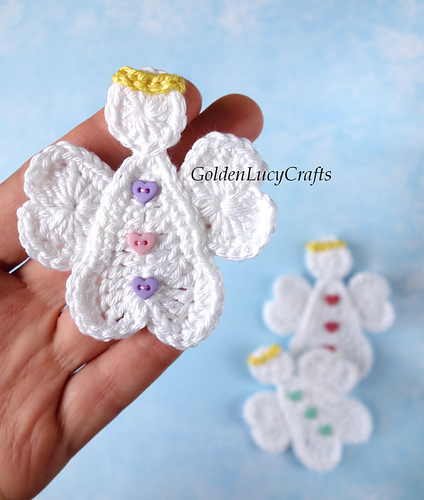 Ravelry: Heart Angel pattern by GoldenLucyCrafts