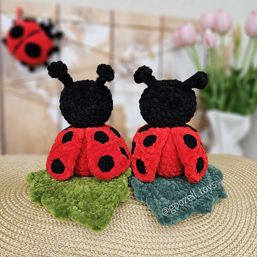 Ravelry: Amigurumi Plush Ladybug pattern by Goozell Tinchurina