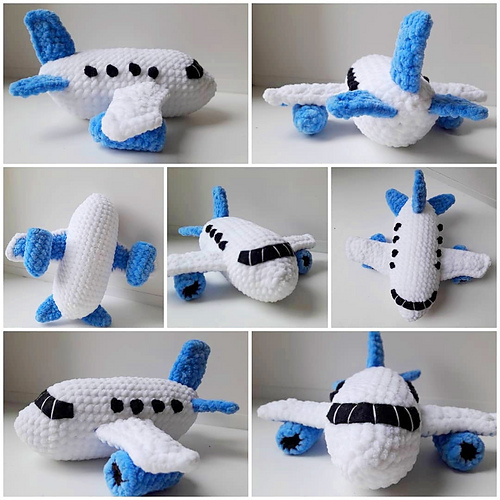 Ravelry: Amigurumi plush Plane pattern by Goozell Tinchurina