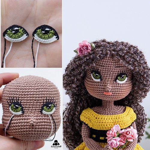 Ravelry: Michelle Crochet Doll with Clothes pattern by Yulia Gorbunova