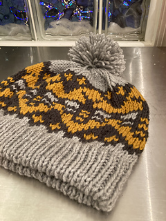Ravelry: Bee Together Hat pattern by William Hou