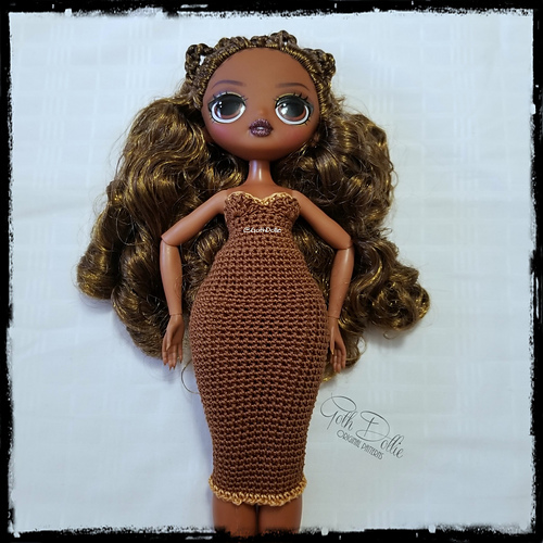 Ravelry: LOL OMG Fierce doll ADDY gown pattern by Elizabeth Mauricio