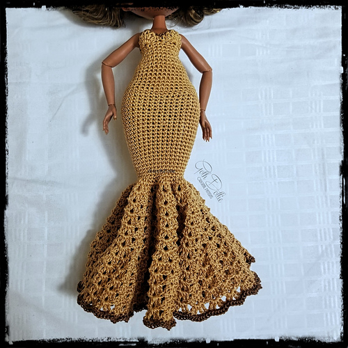 Ravelry: LOL OMG Fierce doll ADDY gown pattern by Elizabeth Mauricio