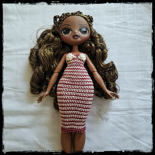 Ravelry: LOL OMG Fierce doll ADDY gown pattern by Elizabeth Mauricio