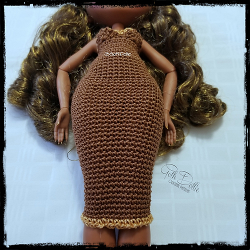 Ravelry: LOL OMG Fierce doll ADDY gown pattern by Elizabeth Mauricio